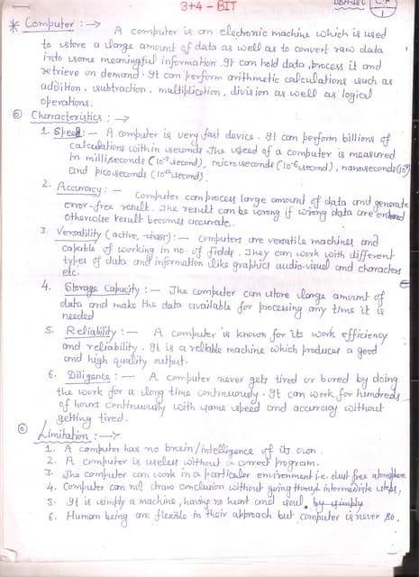 Knowledge About Computer Fundamentals 1pdf