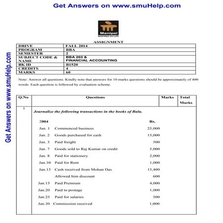 Bba203 | PDF