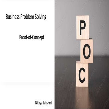 What is PoC in Software Development | PDF