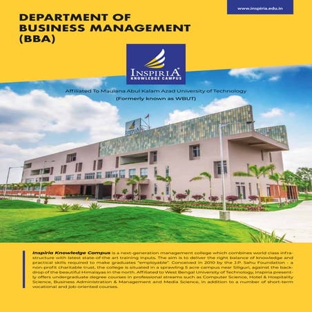 BBA Placement Brochure | Batch of 2016 | PDF