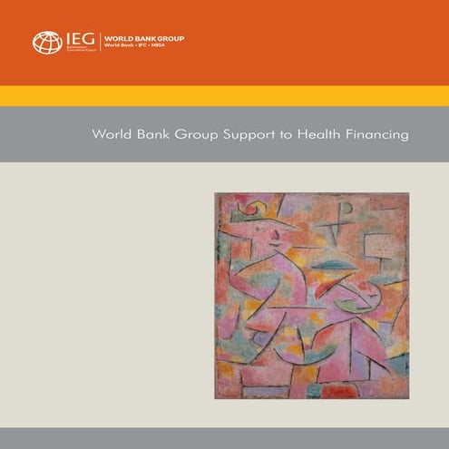World Bank Group Support to Health financing | PDF