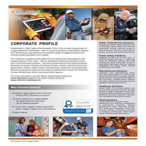 MobileDemand xtablet Flex 10 | PPTX