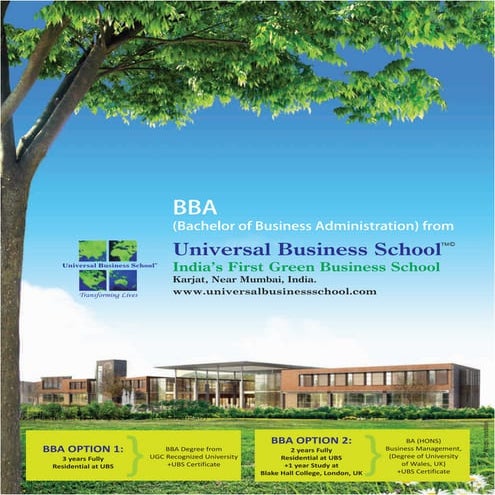 Bba e brochure | PDF