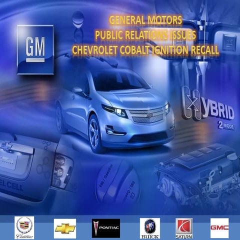 General Motors Presentation 100% complete | PPTX