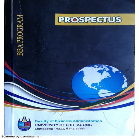 B.B.A. Full 4 Year Prospectus ( All Department ) [ 2014 2015 session ...