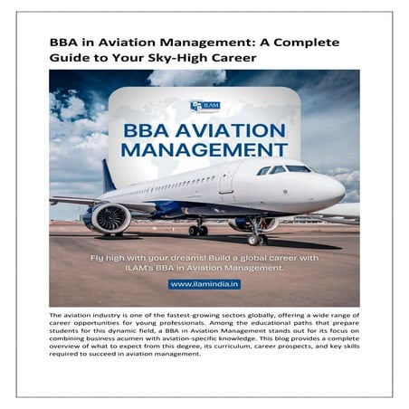 BBA in Aviation Management A Complete Guide to Your Sky-High Career.pdf