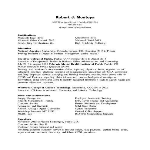 Corey resume | DOCX