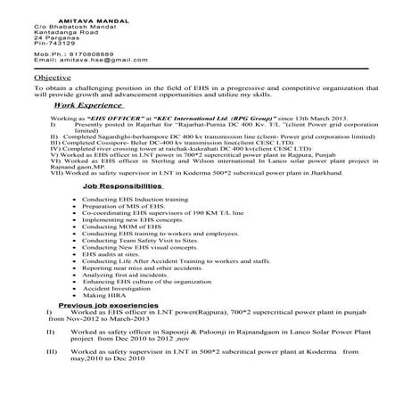 AMITAVA RESUME (2) | DOC