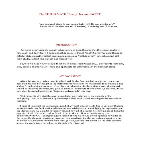 Drill Method in Mathematics.pptx