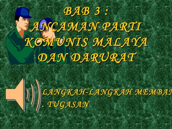 Latihan bab 3 sejarah | PPTX