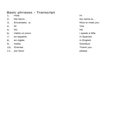 Bbc languages - spanis...sh - quick fix - basics | PDF | Programming ...