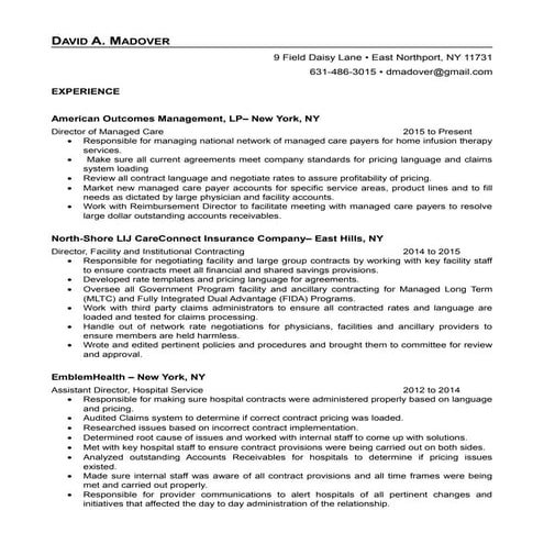 David's Resume_JR3 | PDF