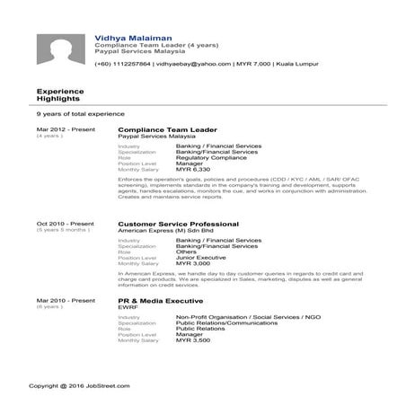 Vidhya Malaiman | DOC