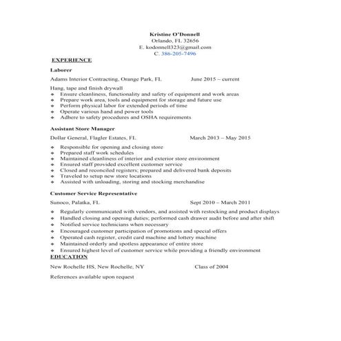 KO RESUME | PDF