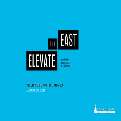 Elevate The East | Steering Committee Mtg #3 | PPT