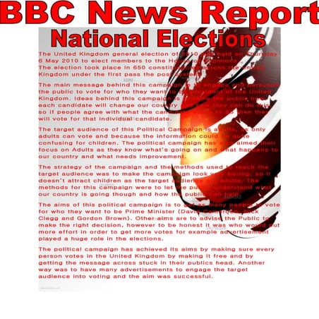 BBC News Report | PDF