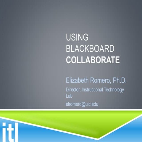 Bb collab slides | PPT