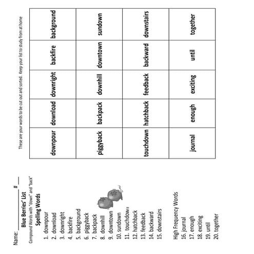 Bb compound down and back | PDF
