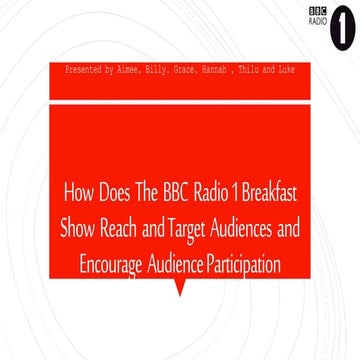 BBC radio 1 powerpoint | PPT