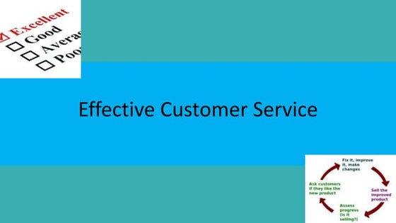 Customer handling Techniques | PPT