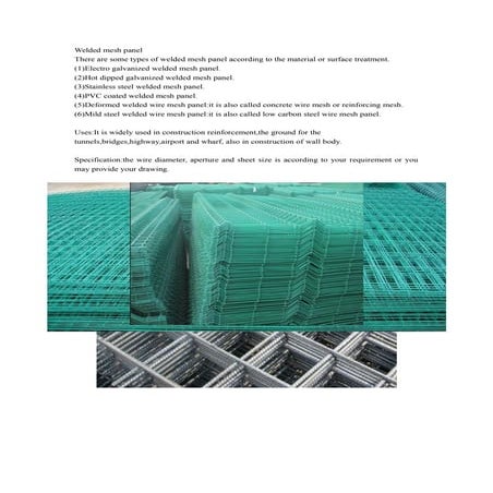 Welded_mesh_panel | DOC