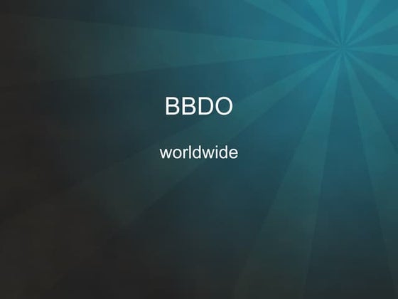Bbdo | PPT