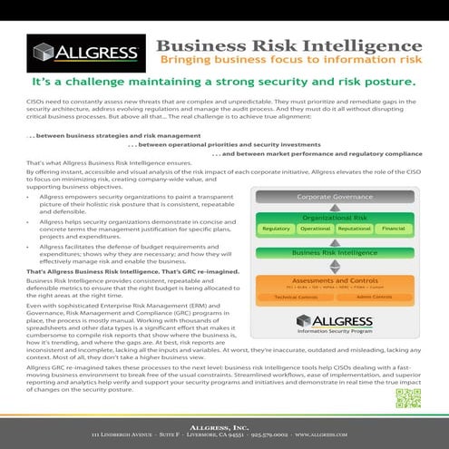 Aris solution for governance, risk & compliance management. ensure ...