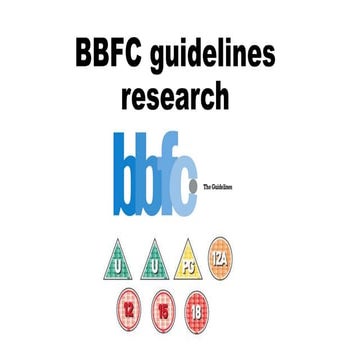 Bbfc guidelines | PPTX