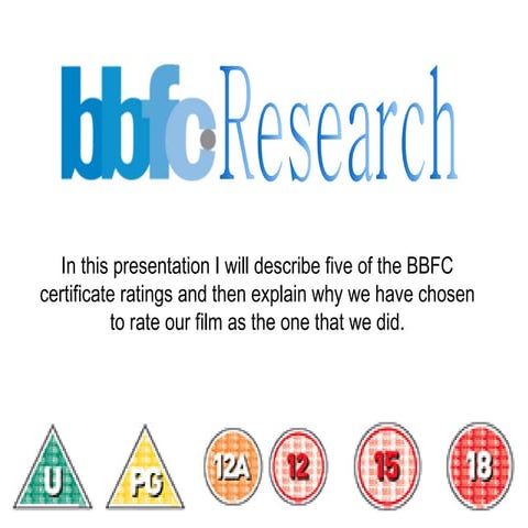 BBFC Ratings | PPT