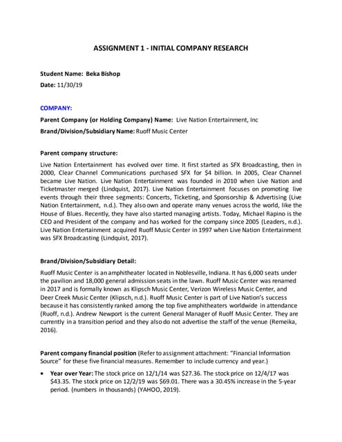 HOB Company Research | PDF