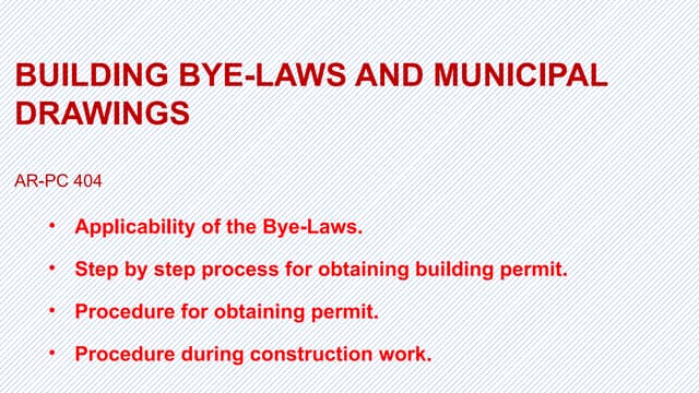 Noida building bye laws | PPTX | Construction Industry | Industries