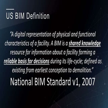 Bluebeam eXtreme London 2016: The Role of BIM in US | PPTX