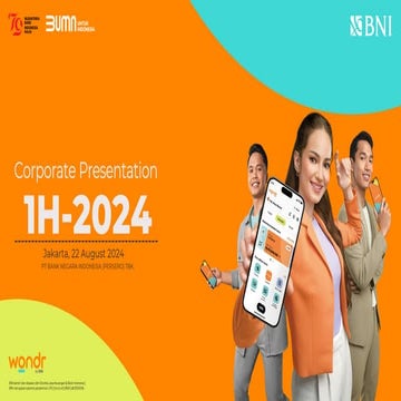 Bank Negara Indonesia (BNI) Corporate Presentation 3Q2025 | PDF