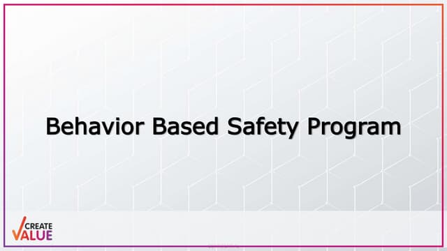 Safety training observation programme (STOP) | DOCX