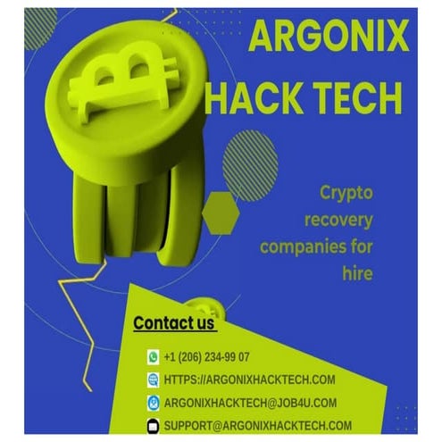 RELIABLE CRYPTOCURRENCY RECOVERY EXPERT / ARGONIX HACK TECH | PDF