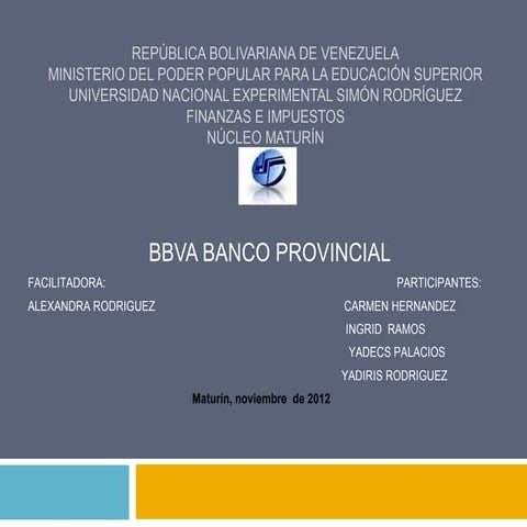 Bbva Provincial | PPT