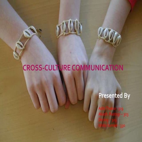 Cross-Cultural Communication | PPT