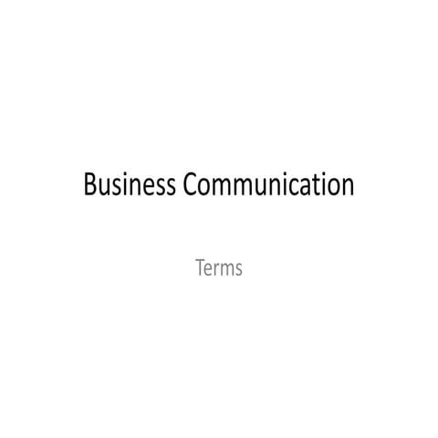 business-communication