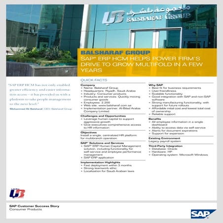 SAP Success story | PDF