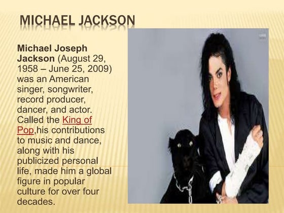 Michael jackson | PPT