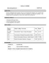 Resume- Chua Jia Jie doc | PDF