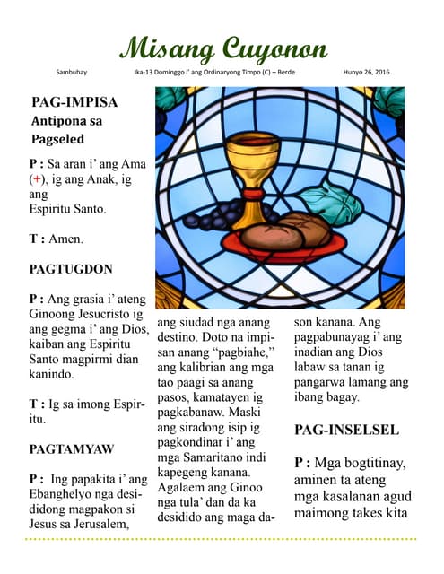 Bisita Iglesya Prayer | PDF