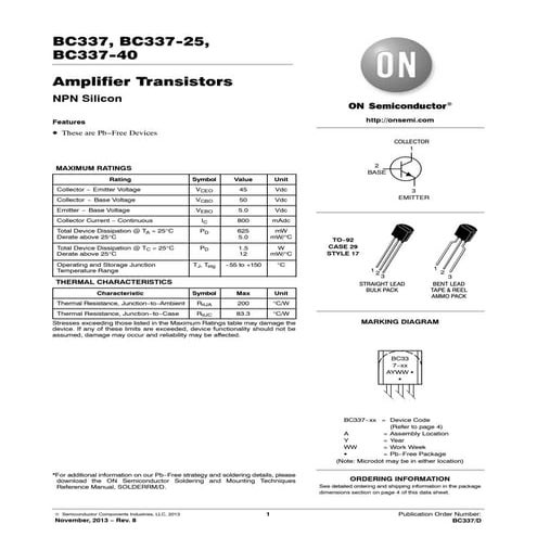 Bc337 d | PDF