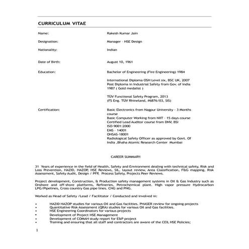 Rakesh CV (4) | RTF