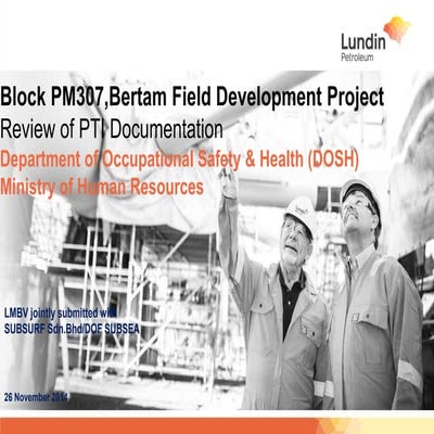 DOSH PTI Presentation for FPSO BERTAM LMBV (1) | PDF