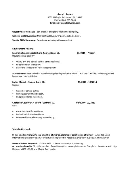 Resume | PDF