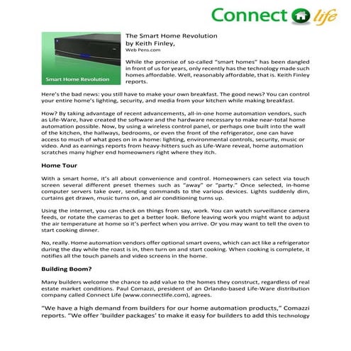 Smart homes gadgets (1) | PPTX