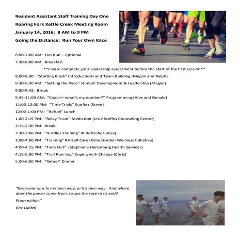 RA Schedule 1-14-16 | PDF