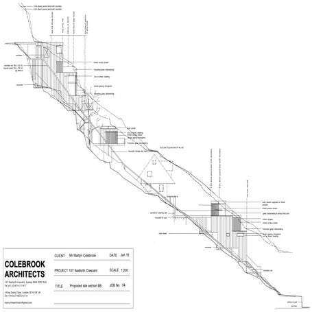 Drg 04 Proposed Site Section BB Size A4 | PDF