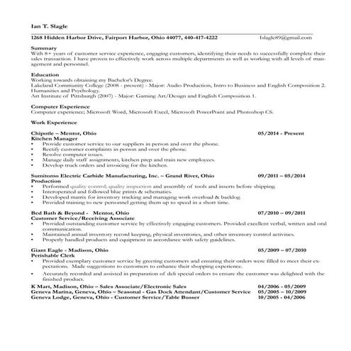 Misty Koch Resume | DOC